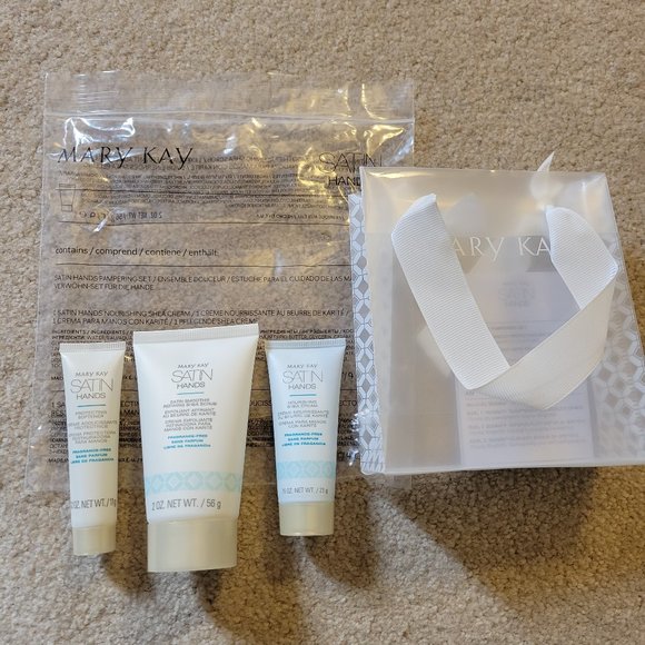 Mary Kay | Skincare | Mary Kay Satin Hands Pampering Set Sea Salt Scrub ...